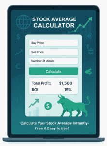 Stock Average Calculator Find Investment Cost Easily In 1 Min