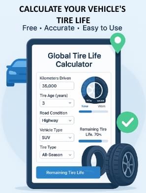 Tire Life Calculator – 1 Min Estimate of Tire Wear & Lifespan